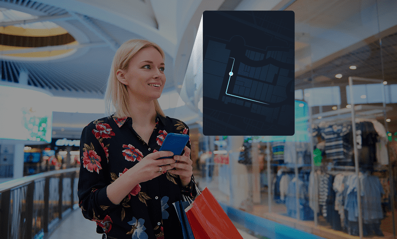 Indoor Wayfinding and Customer Experience in a Shopping Mall