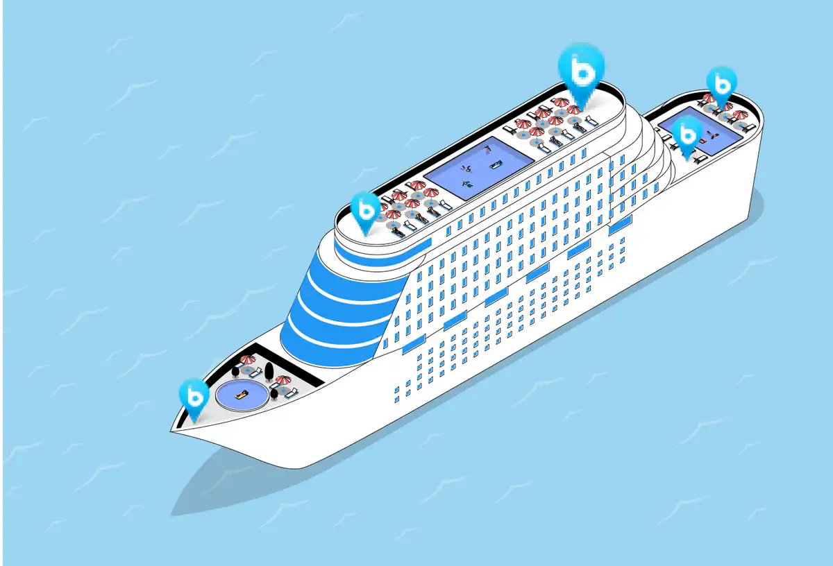 Indoor Navigation on Cruise Ships